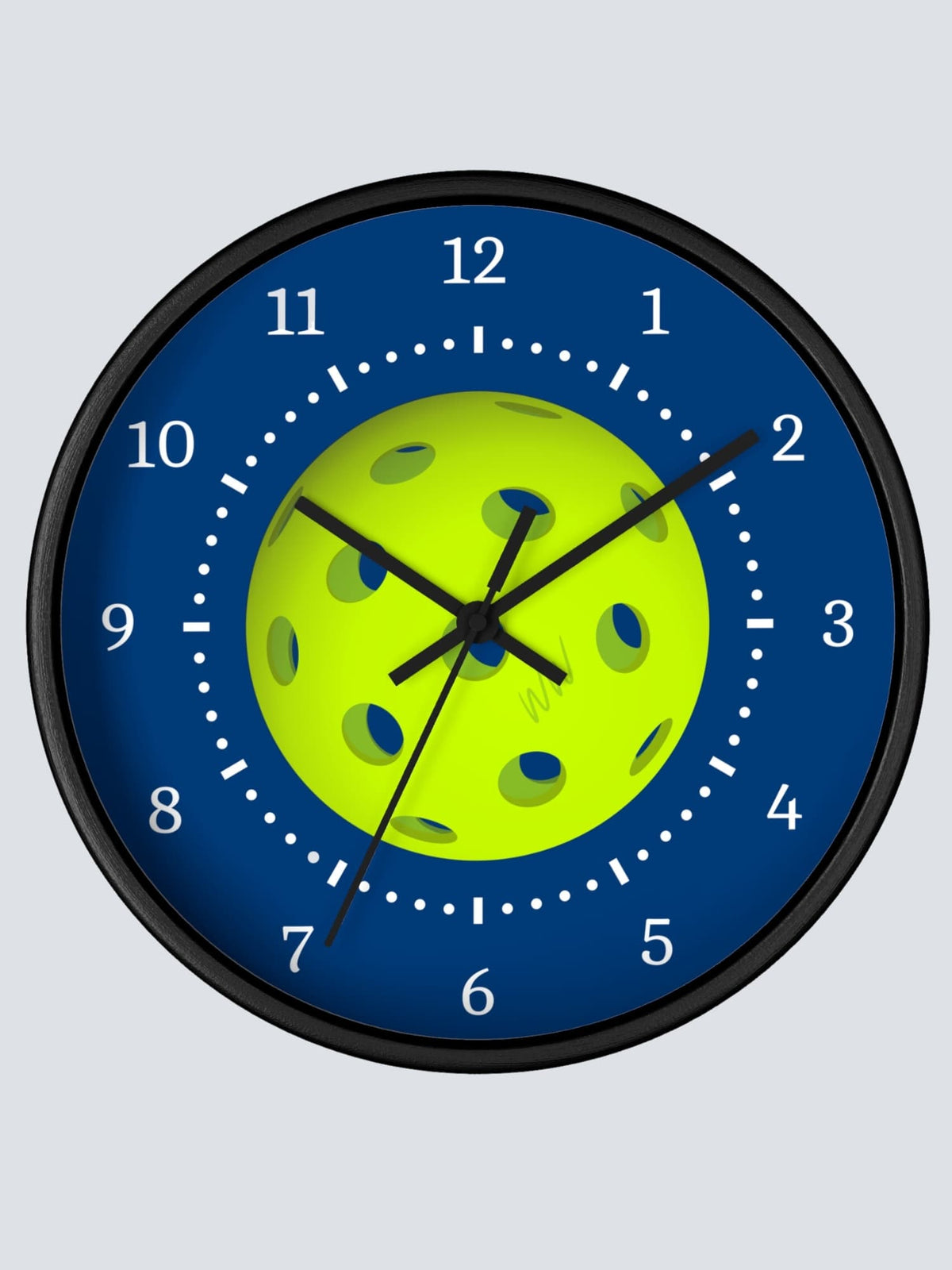 Clock - Pickleball - Black